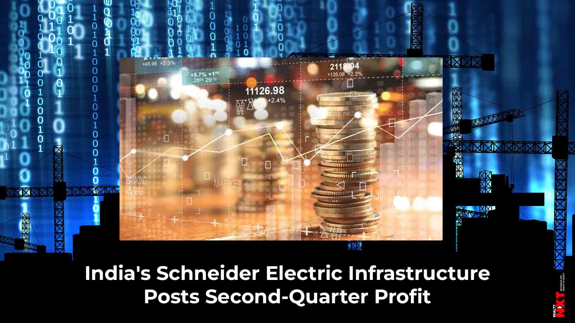 Schneider Electric Infrastructure reports a surplus in Q2