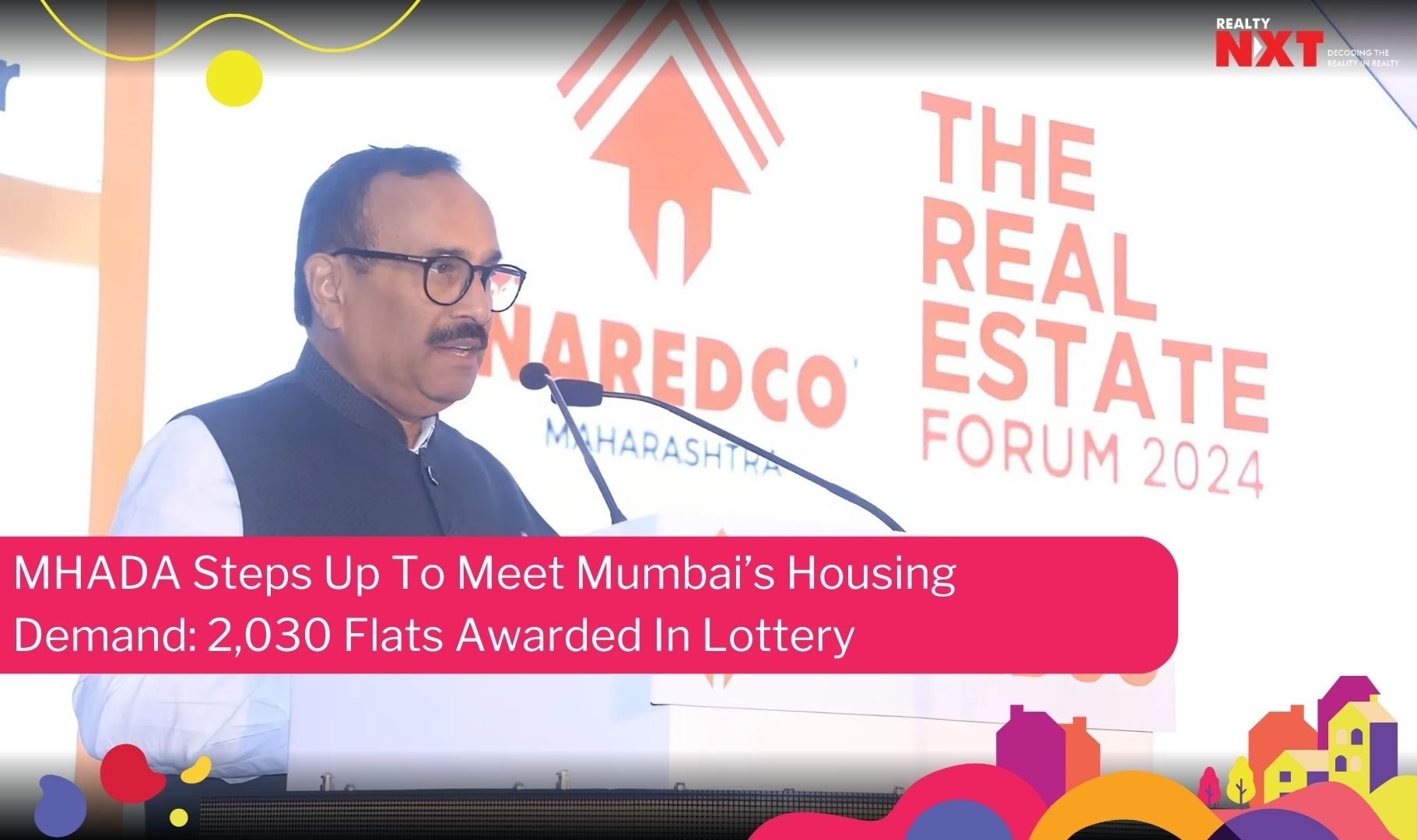MHADA Lottery For 2,030 Flats: Cluster Redevelopment Emphasized By Mr ...